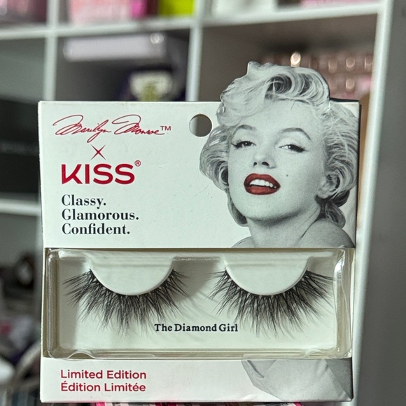 Kiss | Makeup | Kiss X Marilyn Monroe The Diamond Girl Lashes Black ...